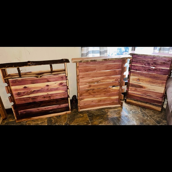 Hand Crafted | Storage & Organization | Cedar Gun Racks And Cabinets ...